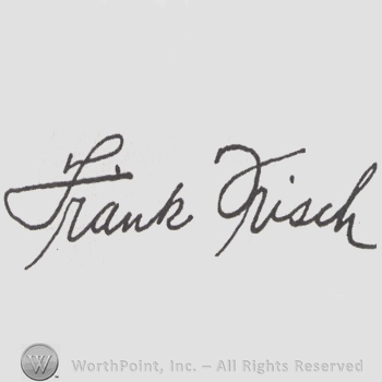 Mark with Signature: Frankie Frisch. | #568049