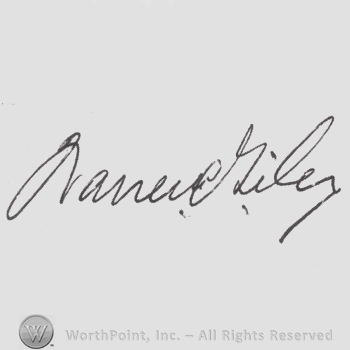 Mark with Signature: Warren Giles. | #568056