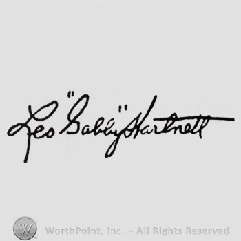 Mark with Signature: Gabby Hartnett. | #568073