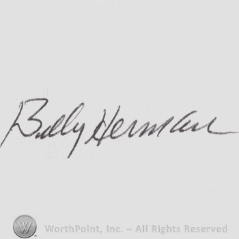 Mark with Signature: Billy Herman. | #568075