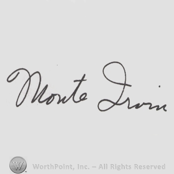 Mark with Signature: Monte Irvin. | #568086