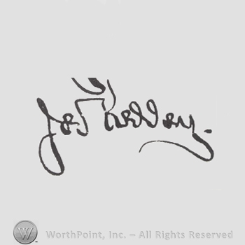 Mark with Signature: Joe Kelley. | #568100