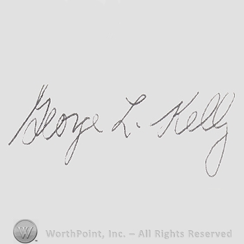 Mark with Signature: George Kelly. | #568101