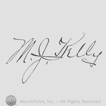 Mark with Signature: Mike Kelly. | #568103