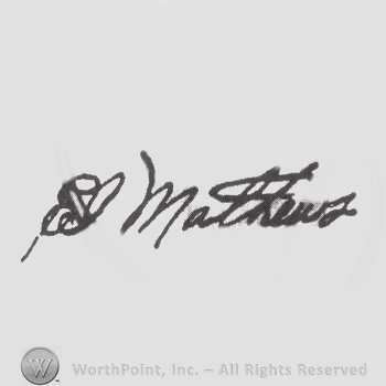 Mark with Signature: Eddie Mathews. | #568135