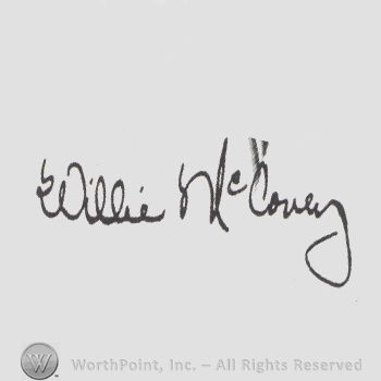 Mark with Signature: Willie McCovey. | #568143