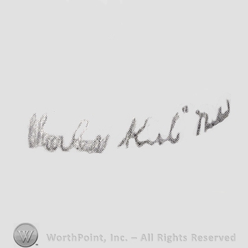 Mark with Signature: Kid Nichols. | #568153