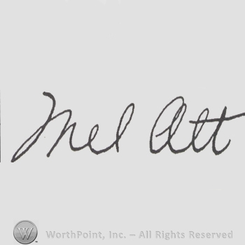 Mark with Signature: Mel Ott. | #568155