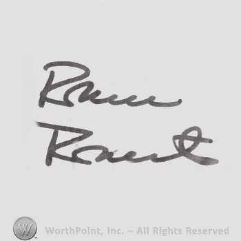 Mark with Signature: Robin Roberts. | #568167