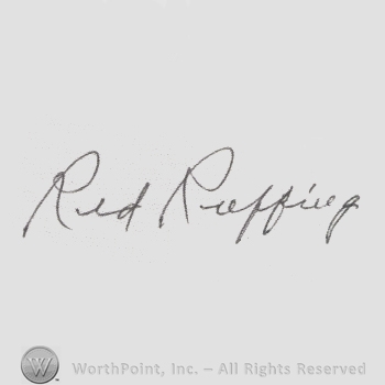 Mark with Signature: Red Ruffing. | #568175
