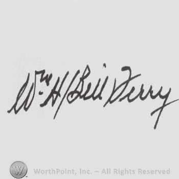 Mark with Signature: Bill Terry. | #568196