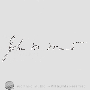 Mark with Signature: John Ward. | #568212