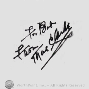 Mark with Signature: Mae Clarke. | #568879