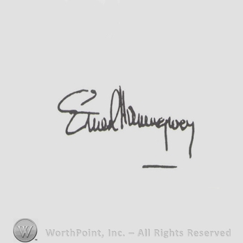 Mark with Signature: Ernest Hemingway. | #568914