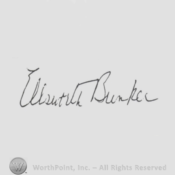 Mark with Signature: Ellsworth Bunker. | #568944