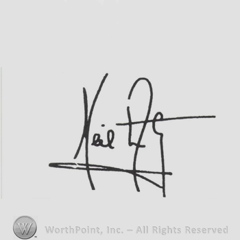 Mark with Signature: Neil Armstrong. | #568948