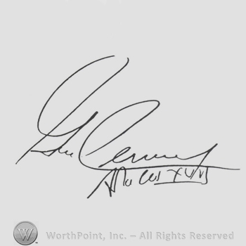 Mark with Signature: Gene Cernan. | #568949