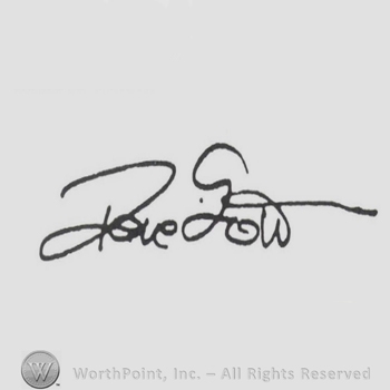 Mark with Signature: Dave Scott. | #568952