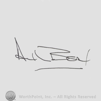 Mark with Signature: Alan Bean. | #568954