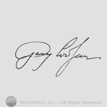 Mark with Signature: Gary Cooper. | #569010