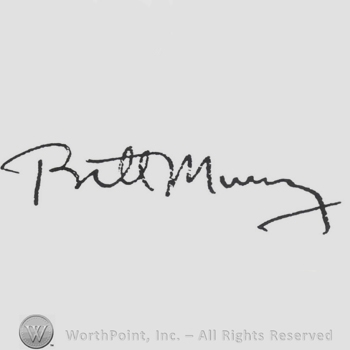 Mark with Signature: Bill Murray. | #569022