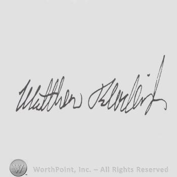 Mark with Signature: Matthew Broderick. | #569024