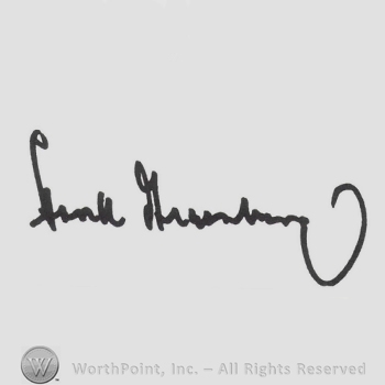 Mark with Signature: Hank Greenberg. | #569038