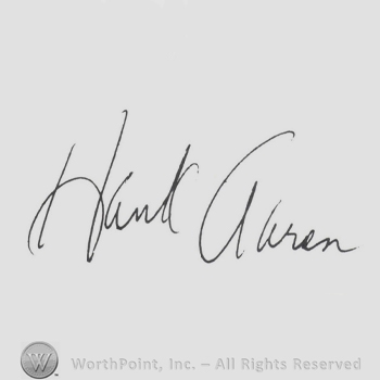 Mark with Signature: Hank Aaron. | #569041