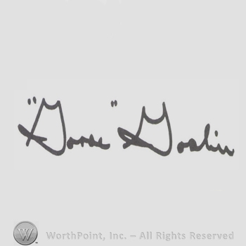 Mark with Signature: Goose Goslin. | #569048