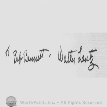 Mark with Signature: Walter Lantz. | #569071