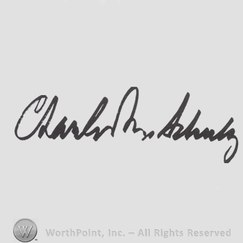 Mark with Signature: Charles M. Schulz. | #569080