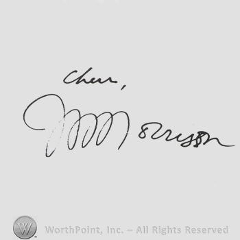 Mark with Signature: Jim Morrison. | #569091