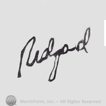 Mark with Signature: Robert Redford. | #569104