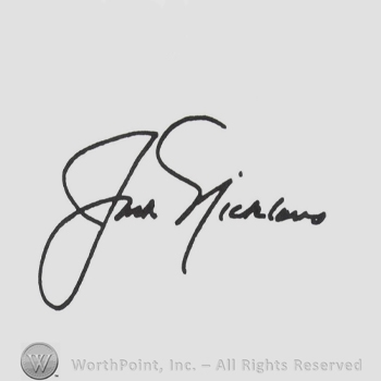 Mark with Signature: Jack Nicklaus. | #569115
