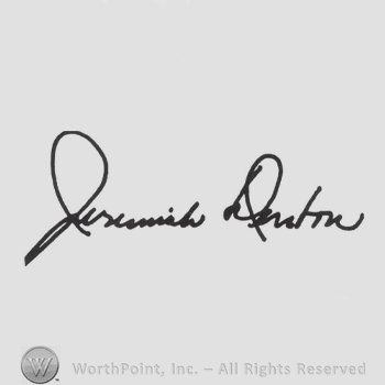 Mark with Signature: Jeremiah Denton. | #569118