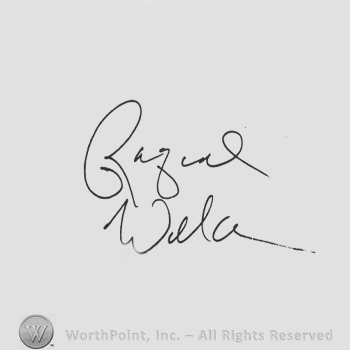 Mark with Signature: Raquel Welch. | #569125