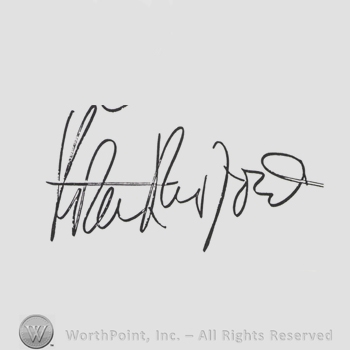 Mark with Signature: Robert Redford. | #569126