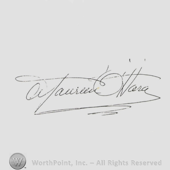 Mark with Signature: Maureen O'Hara. | #569147