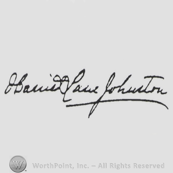 Mark with Signature: Harriet Lane. | #570457