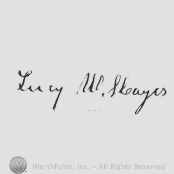 Mark with Signature: Lucy Ware Webb Hayes. | #570469