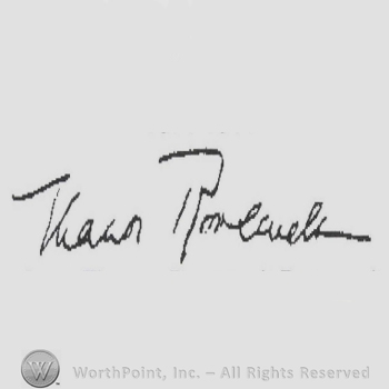 Mark with Signature: Ana Eleanor Roosevelt. | #570499