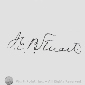 Mark with Signature: James Ewell Brown "Jeb" | #570521