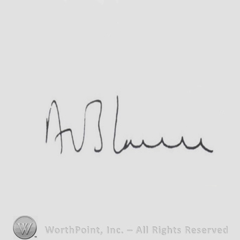 Mark with Signature: Sir Bernard Lovell. | #570561