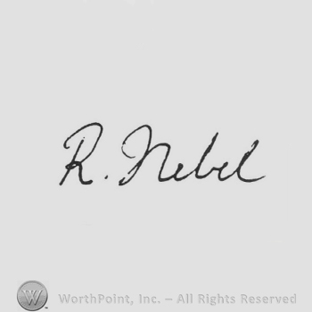 Mark with Signature: Rudolf Nebel. | #570566