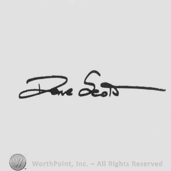 Mark with Signature: David Scott. | #570571