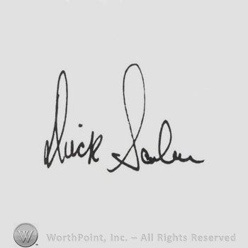 Mark with Signature: Dick Scobee. | #570572