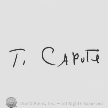 Mark with Signature: Truman Capote. | #570597