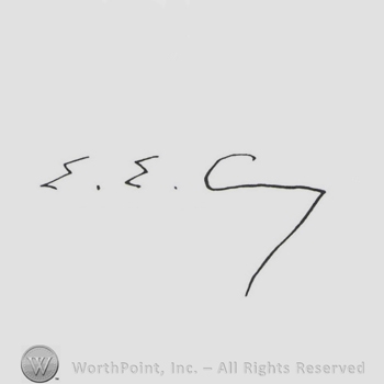 Mark with Signature: Edward Estlin Cummings. | #570604