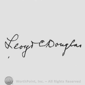 Mark with Signature: Lloyd C. Douglas. | #570607