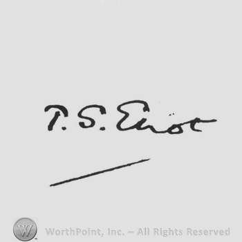 Mark with Signature: Thomas Stearns Eliot. | #570609